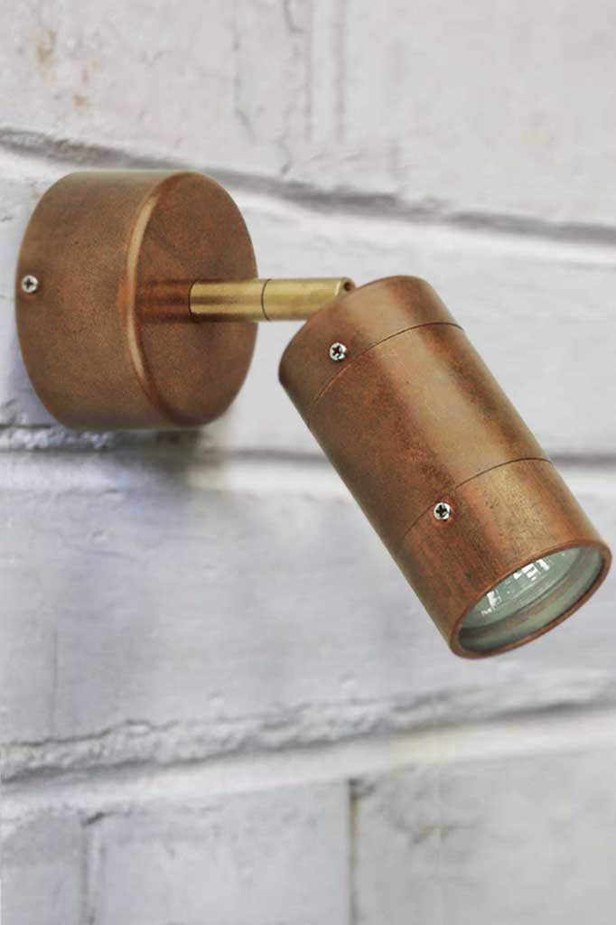 Copper Pipe Adjustable Spotlight | Fat Shack Vintage