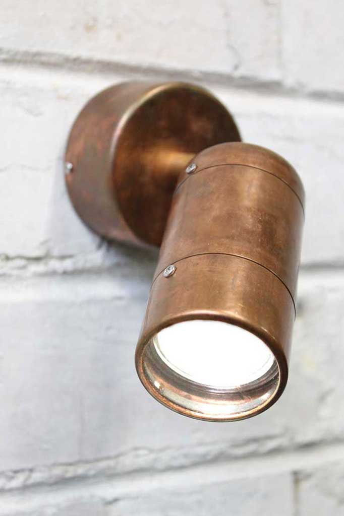 Copper Pipe Adjustable Spotlight | Fat Shack Vintage